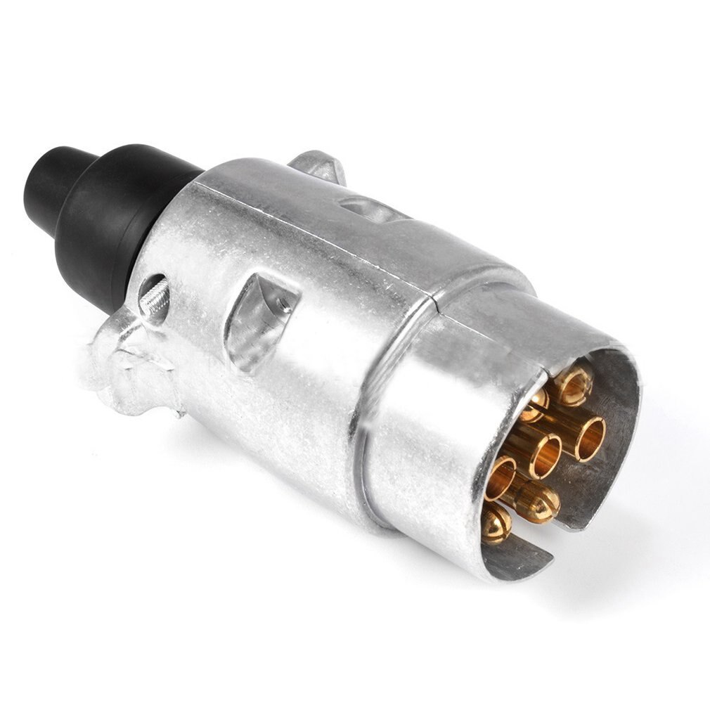 7 Pin 12 Volt Aluminium Socket Multi-Functionele T... – Vicedeal
