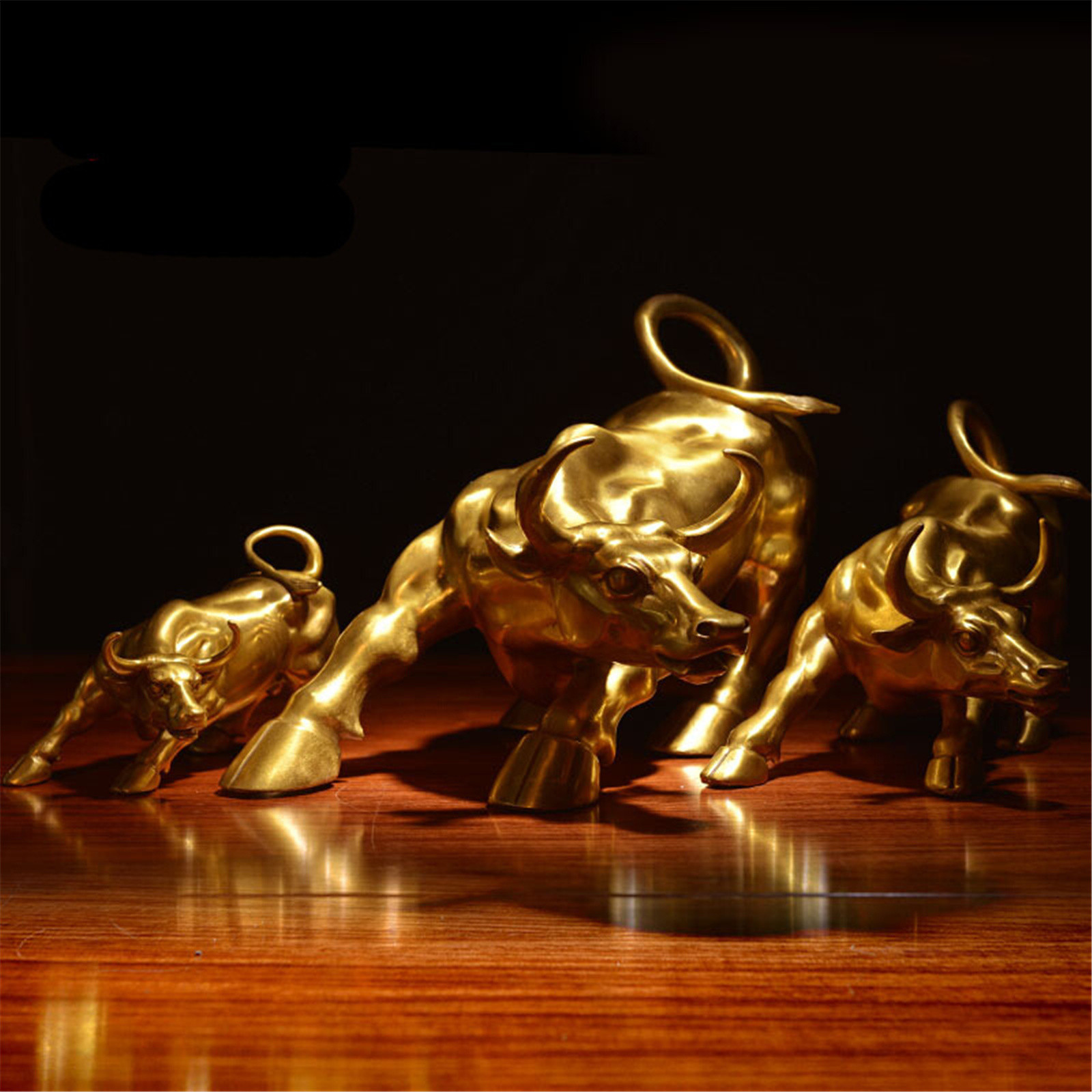 40# Brass Wall Statue In The Shape Of A Bull Vinta... – Grandado