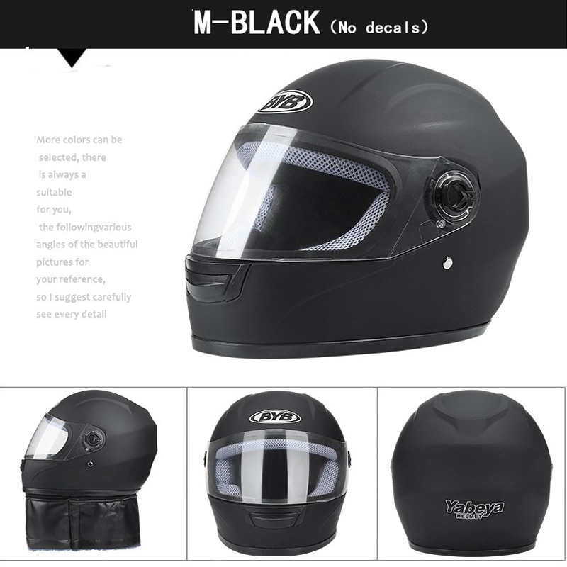 Motorhelm Winddicht Full Face Helmen Dual Lens Ant... – Vicedeal