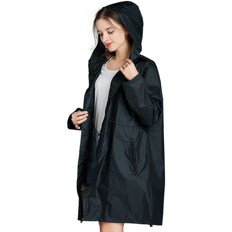 Modieuze volwassen mannen en vrouwen windjack rege... – Grandado