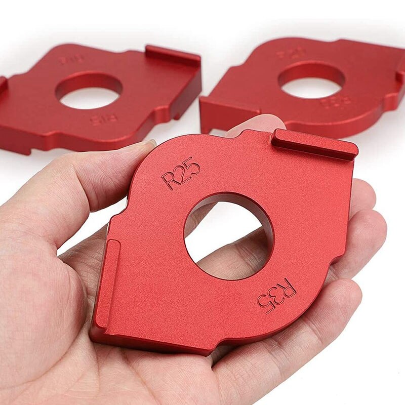 GTBL Set Of 3 Radius Jig Router Templates, Alumini... – Grandado