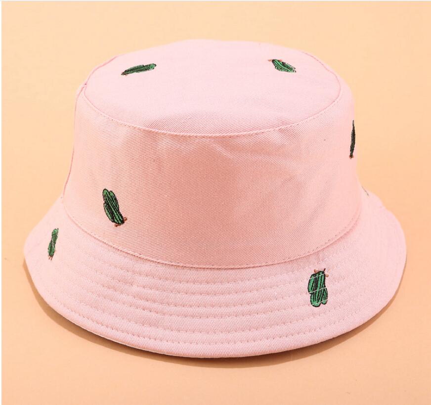 Reversibel 4 farver cactus bucket hat unisex chape... – Grandado