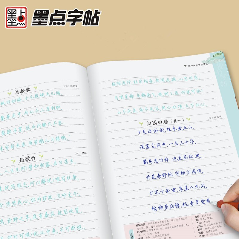 Chinese Calligraphy Writing Copybook High School S... – Vicedeal