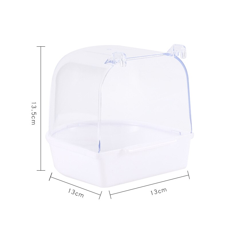 Bird Water Bath Tub For Pet Bird Hanging Bowl Parr... – Grandado