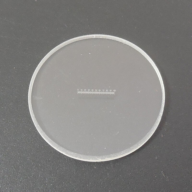 DIV 0.05 mm Eyepiece Micrometer for Biological Mic... – Vicedeal