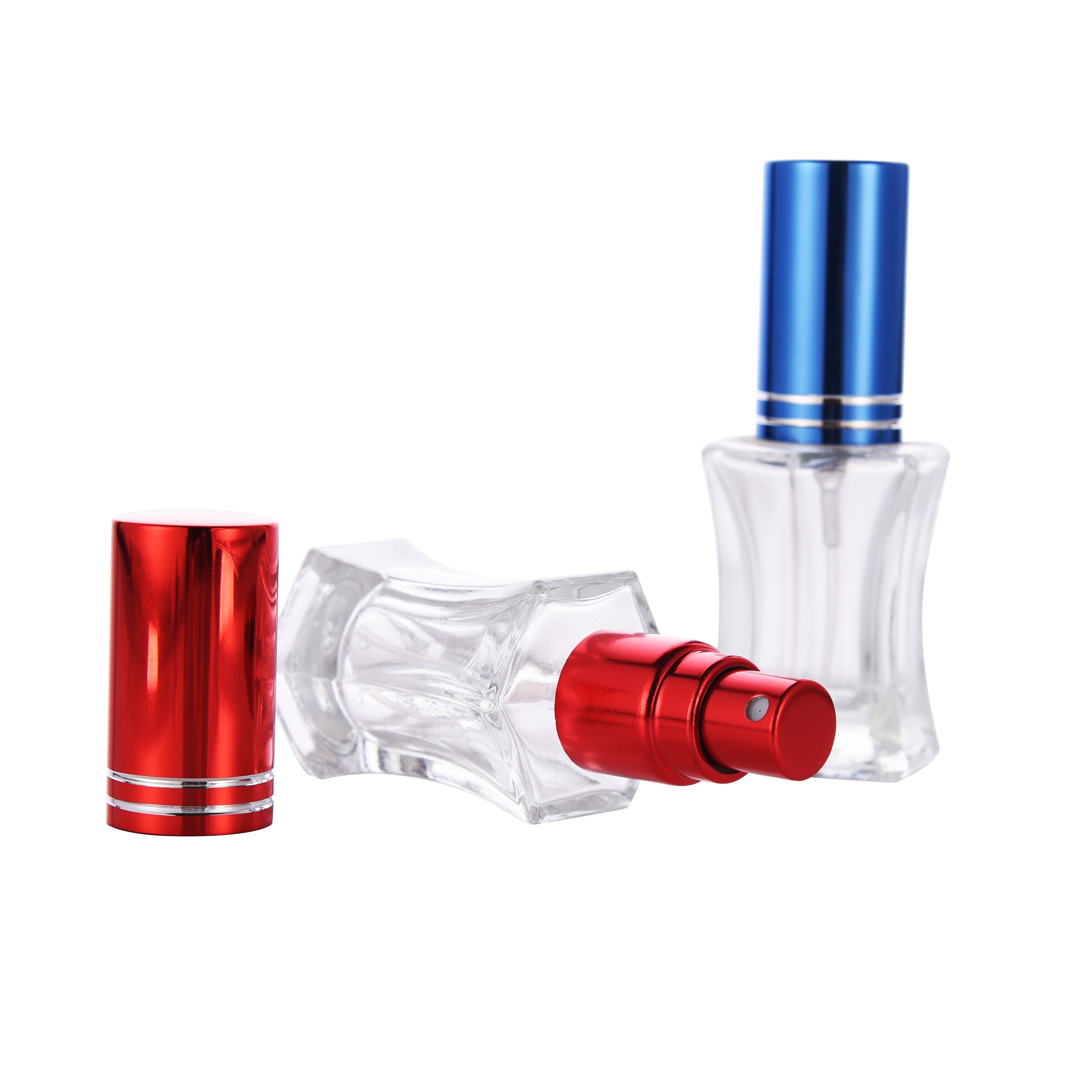 nbyaic multilateral perfume bottle 5ml spray glass... – Vicedeal