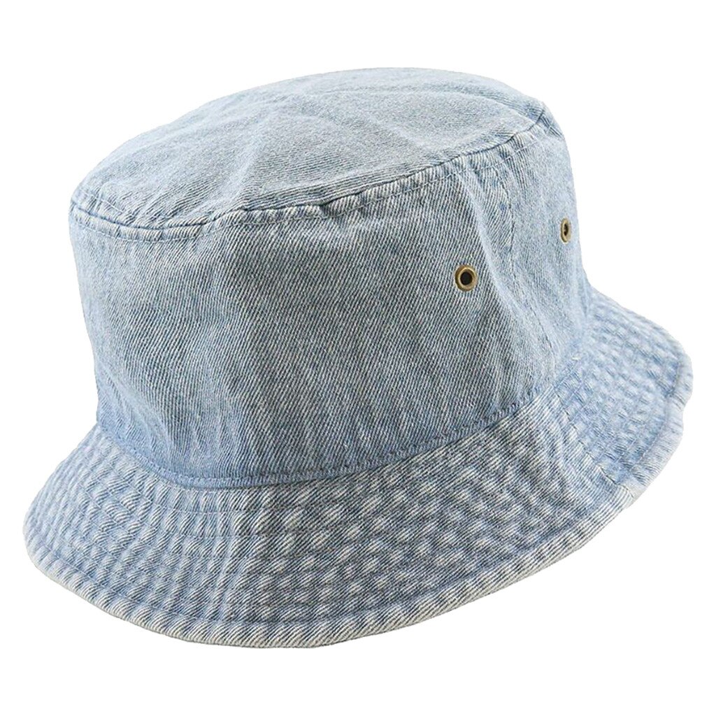 Denim Fisherman's Hat Bucket Hat Unisex Bob Caps H... – Grandado
