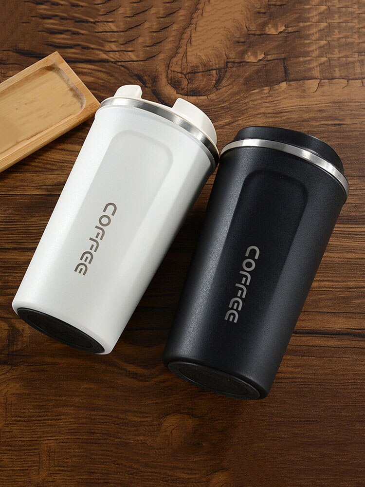 380ml/510ml Stainless Steel Coffee Thermos Mug Por... – Grandado
