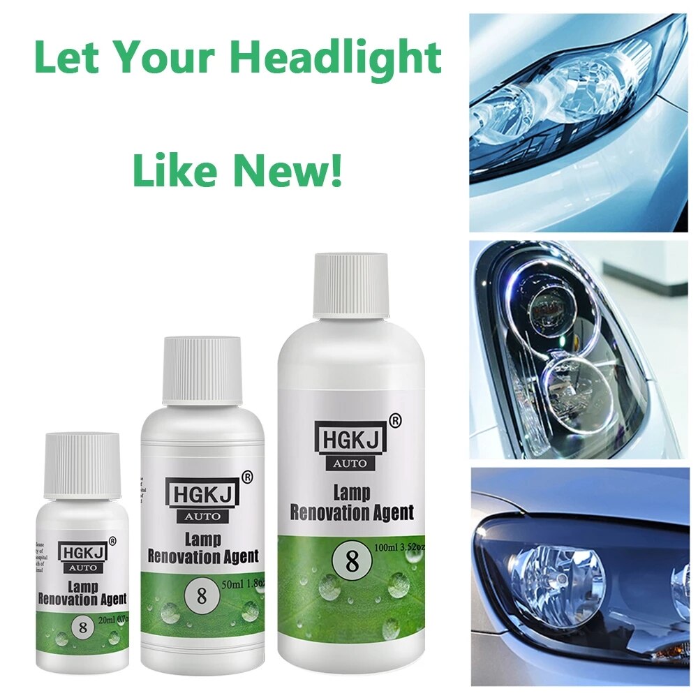 Hgkj 8 Auto Lamp Koplamp Reparatie Vloeistof Renov... – Grandado