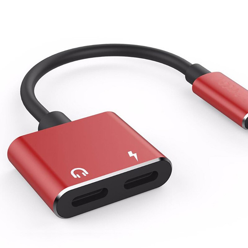 2 In 1 Audio Opladen Adapter Voor Iphone 12 11 Pro... – Grandado