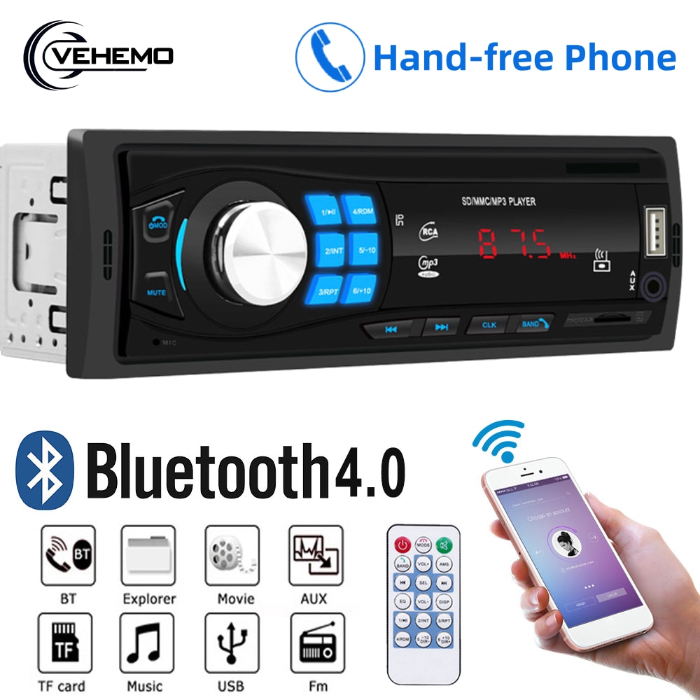 1Din Car Stereo MP3 Player In Dash Autoradio Head ... – Vicedeal