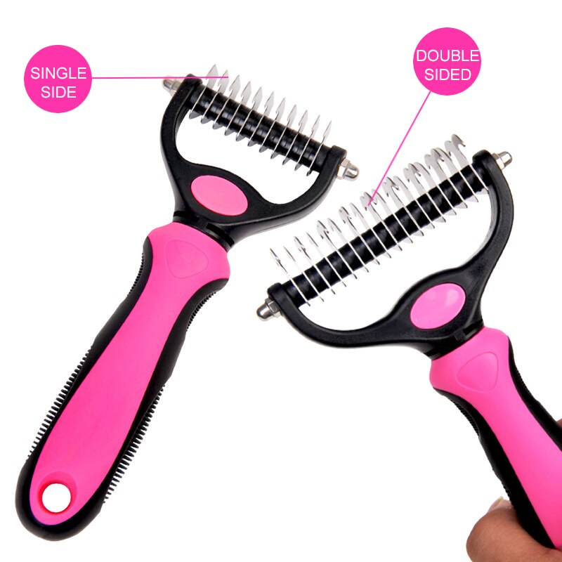 Dog Pet Grooming Trimmer Tool Comb Hair Brush Pets... – Vicedeal