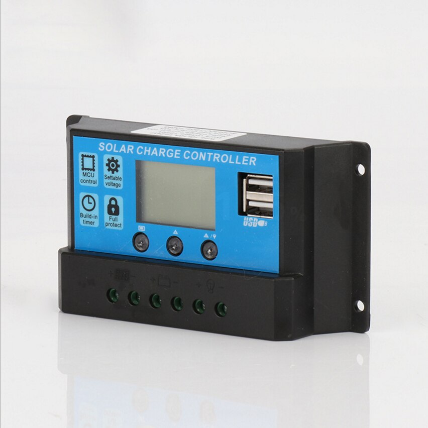 Solar Charge Controller 12V/24V 10/20/30A Auto PWM... – Grandado