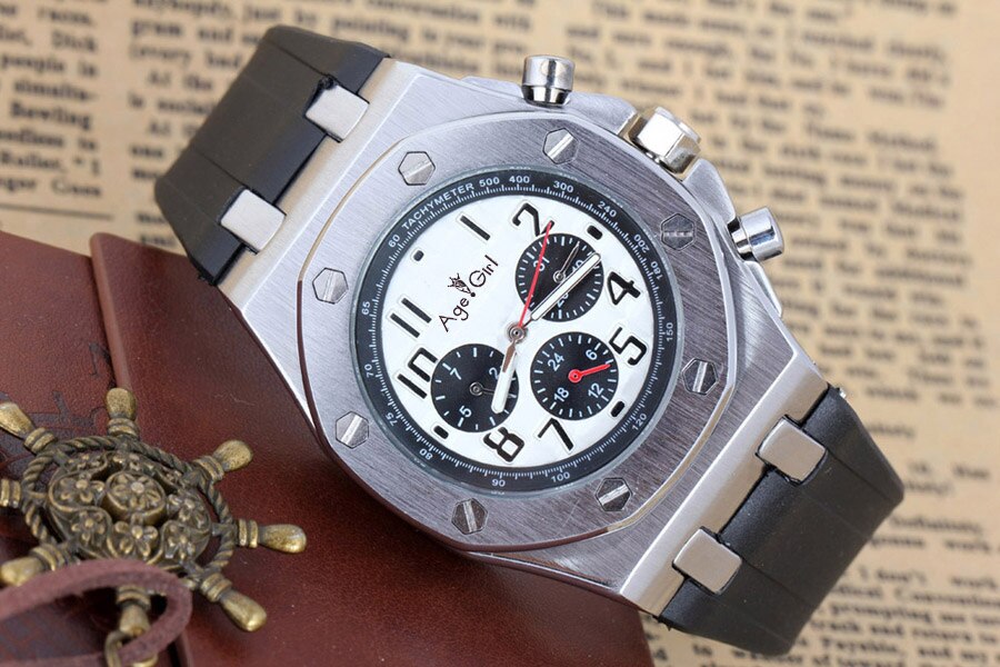 Men's Classic Automatic Self Wind Mechanical Rose ... – Vicedeal