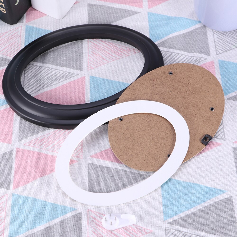 7 Inch Classic Oval Wood Picture Frame Wall Hangin... – Grandado