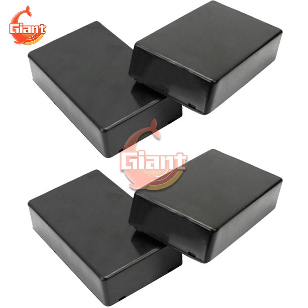 100x60x25mm Case DIY Small Black Shell Wire Juncti... – Grandado