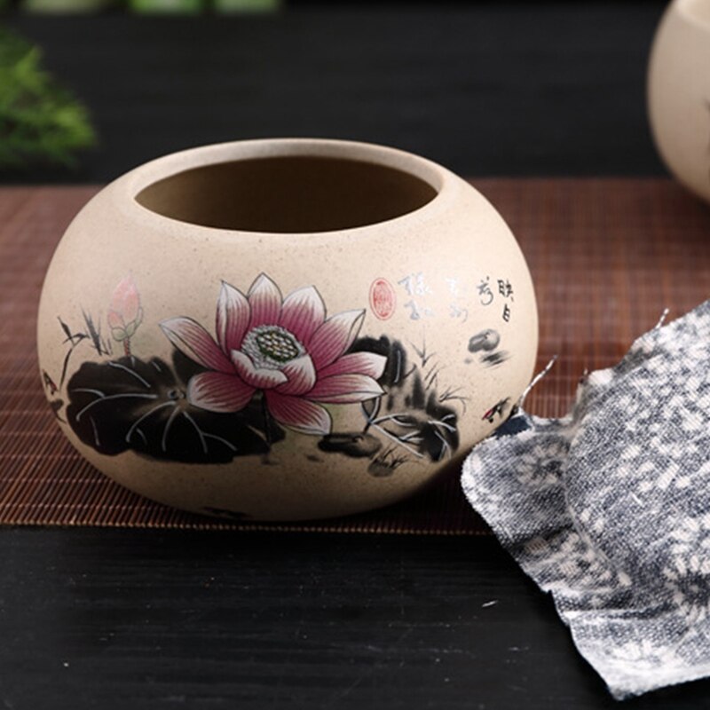 Stoneware Tea Pot Celadon Carp and Lotus Tea Pot S... – Grandado