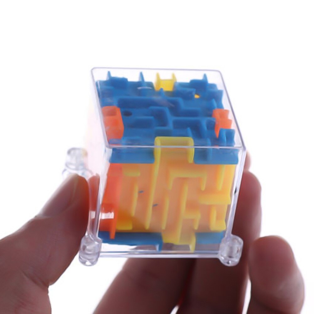 1 Pcs 3D Stereo Mini Maze Rolling Ball Rotating Sq... – Grandado