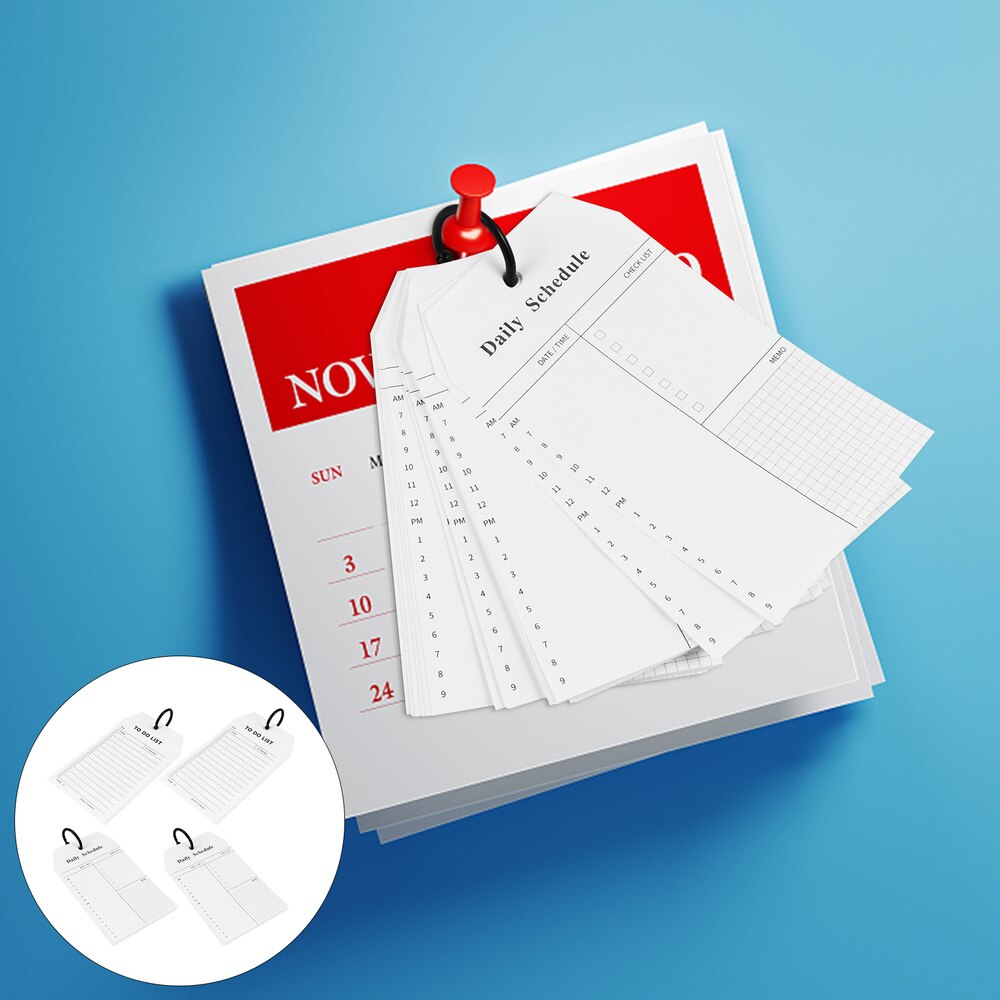 4pcs Premium Portable Memo List Forms Notebooks Me... – Grandado