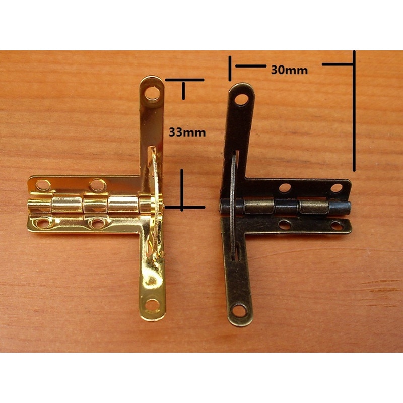 Antique Triangle Lid Support Hinges Stay For Box D... – Grandado