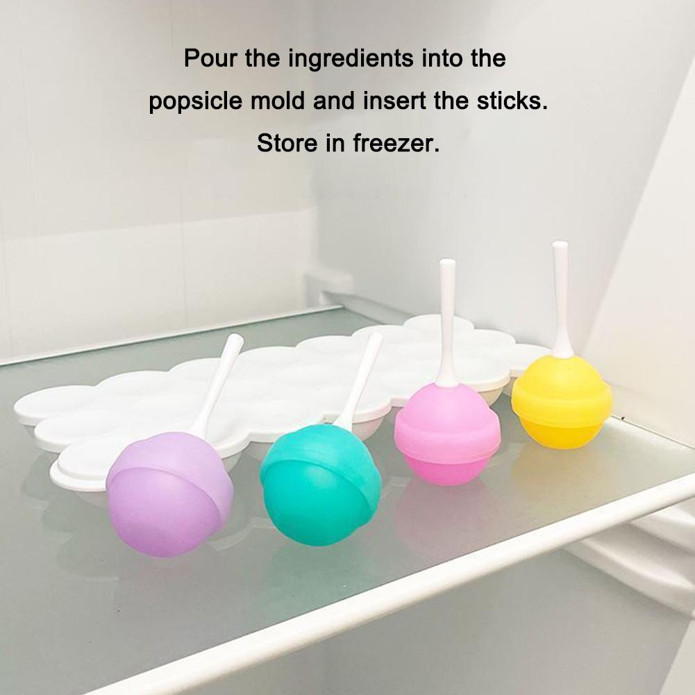 1set Mini Lollipop Ice Box Silicone Popsicle Ice M... – Grandado