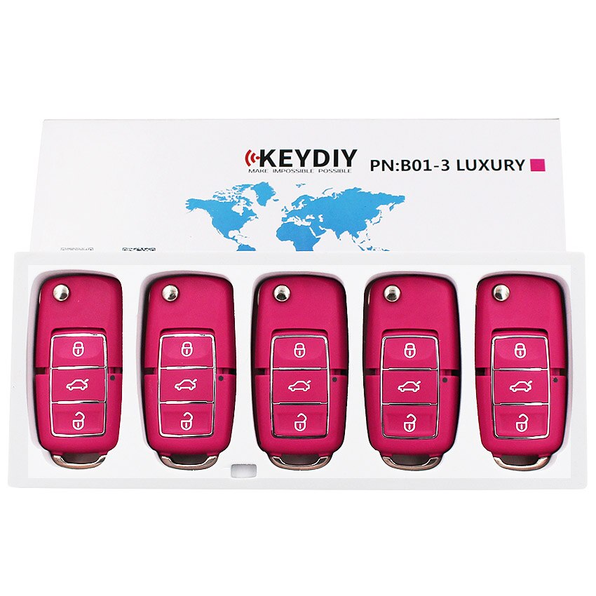 5 Stks/partij Keydiy B Serie B01-3 Luxe Zwart Groe... – Grandado
