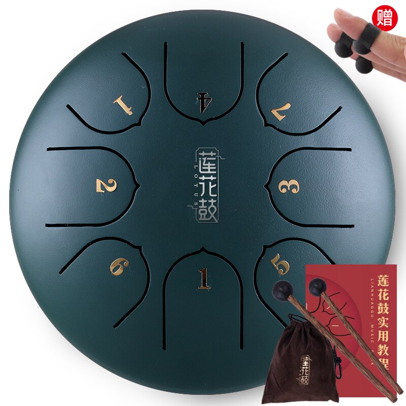 Tong Drum 6 Inch Staal Tong Drum 8 Tune Hand Pan D... – Grandado