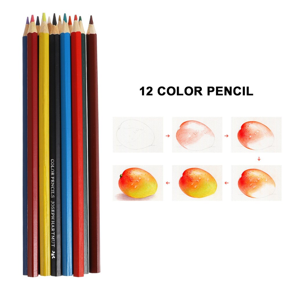 36 Colors Wood Colored Pencils Artist Painting Oil... – Grandado