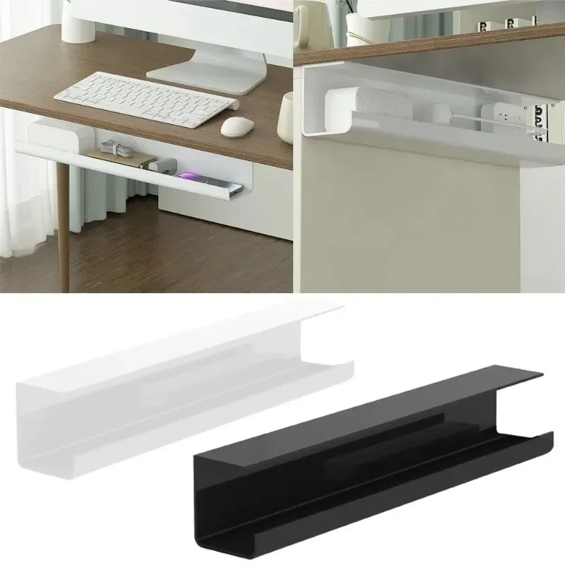 Under Table Cable Organizer Under Desk Cable Tray ... – Grandado