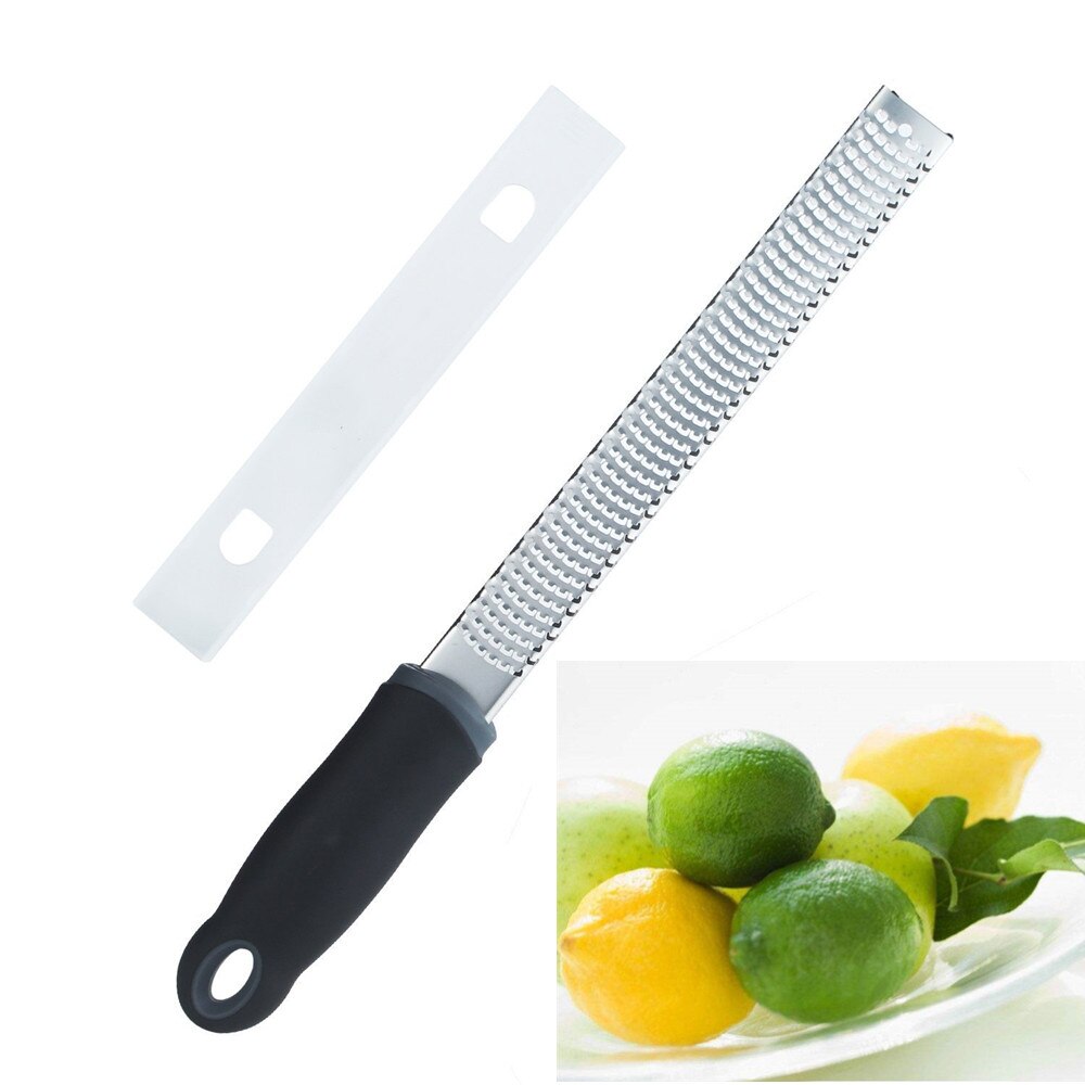 Lemon zester rvs rasp voor kaas gember kaneel citr... – Vicedeal