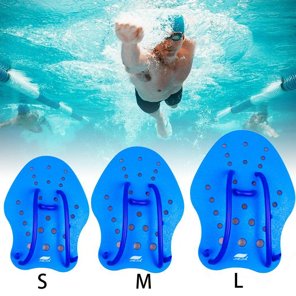 1 Pair Swimming Paddles Soft Adjustable Wear Swimm... – Vicedeal