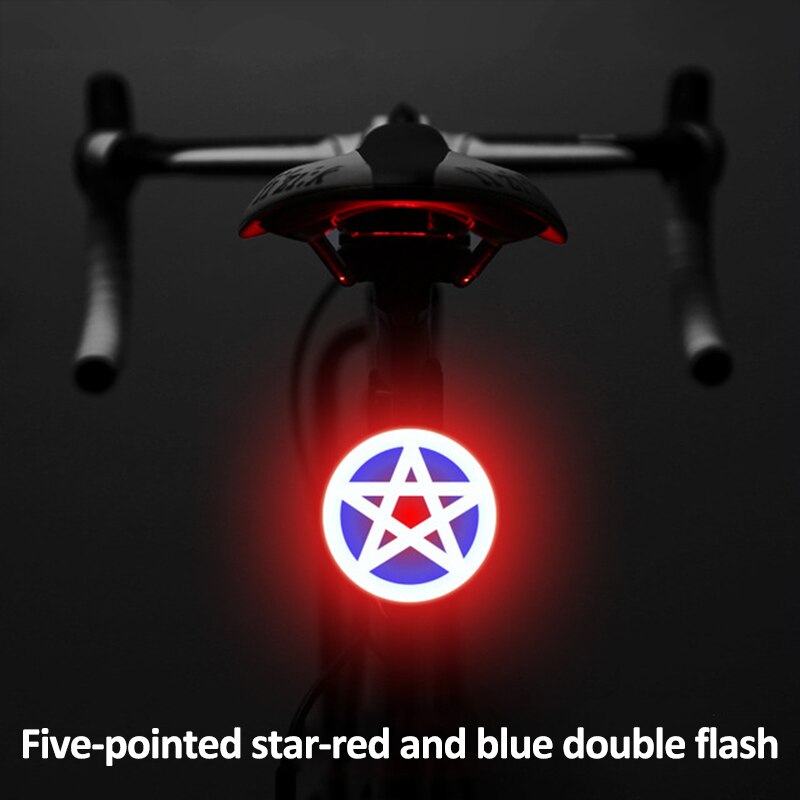 Fiets Licht 5 Verlichting Tailight Modes Fietslich... – Vicedeal