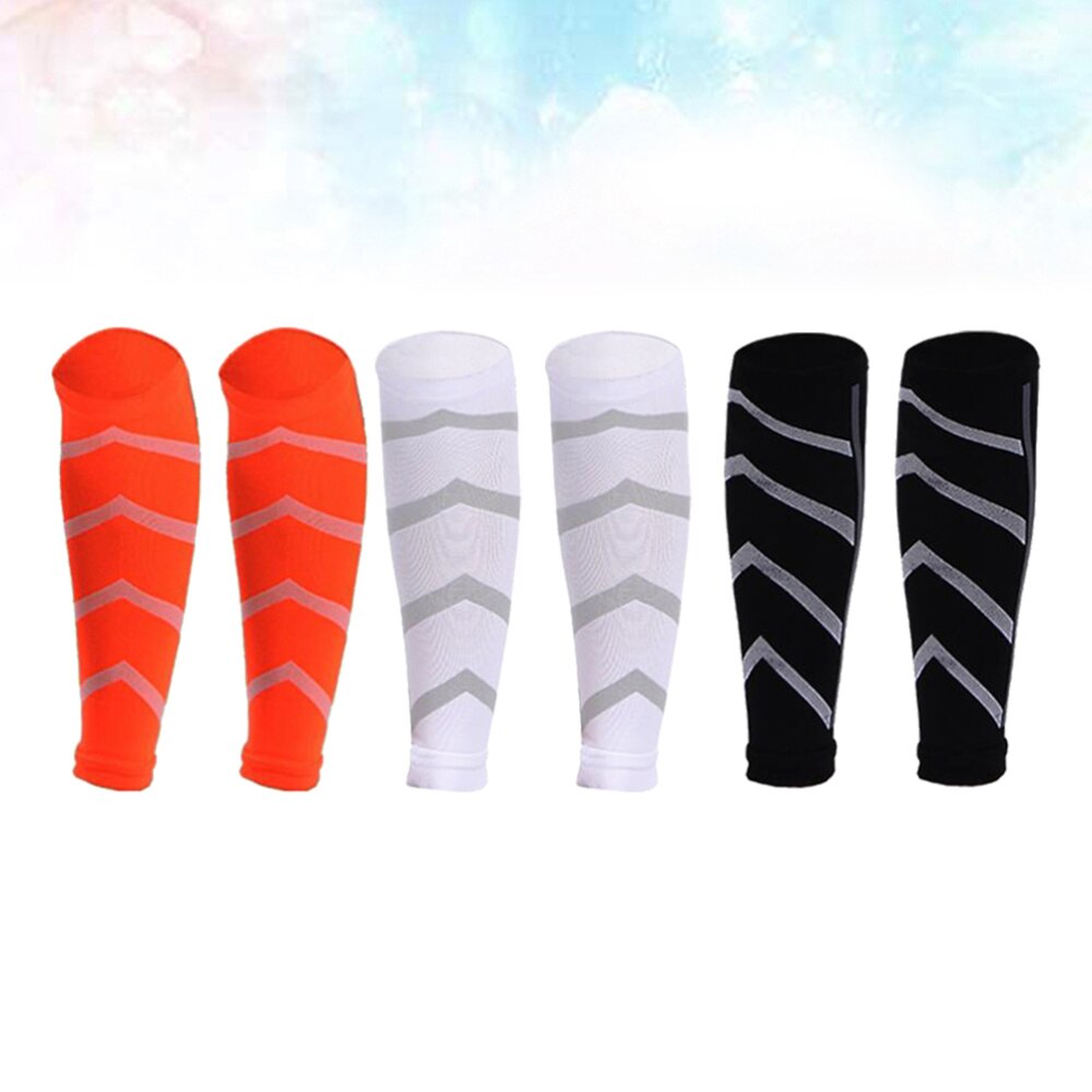 3 Pairs Calf Sleeves Running Protector Leg Sleeves... – Grandado