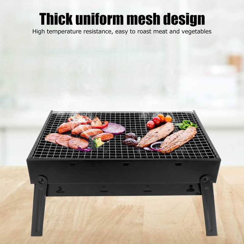 Barbecue Grill Stainless Steel Thicken Cooking BBQ... – Vicedeal
