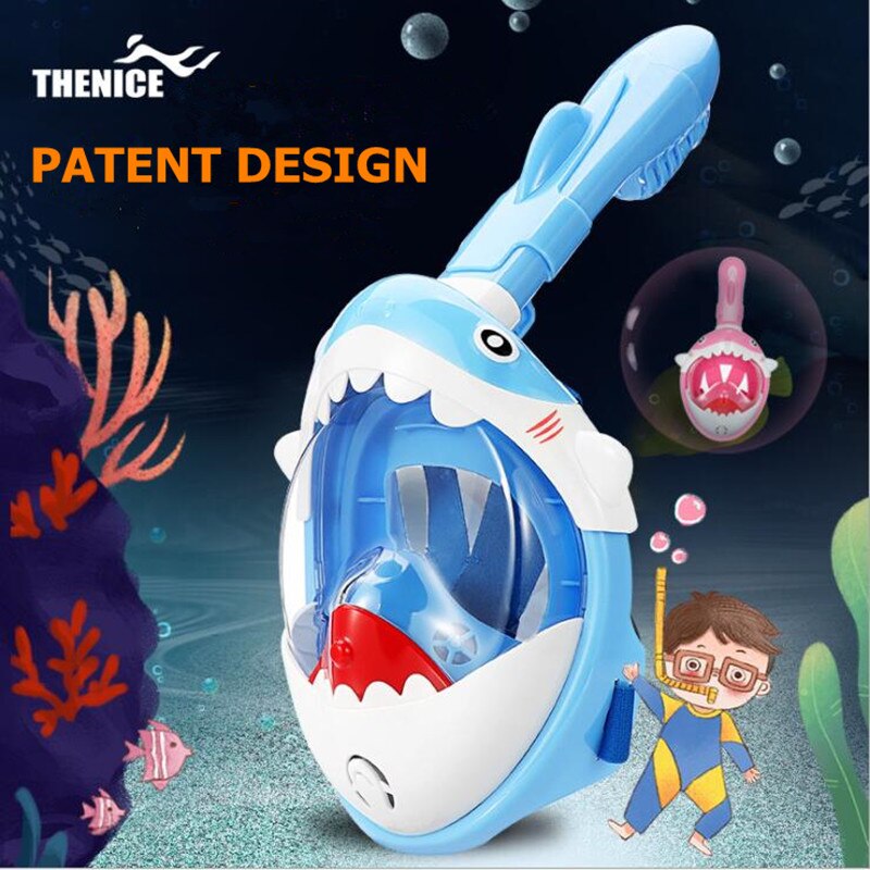 Shark Mouth Kids Snorkel Mask Patent Scuba Diving ... – Vicedeal