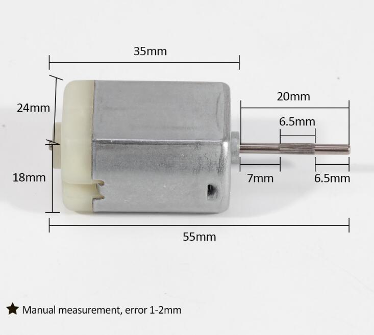 Azgiant 20mm micro dc motor fc -280 bil elektrisk ... – Grandado