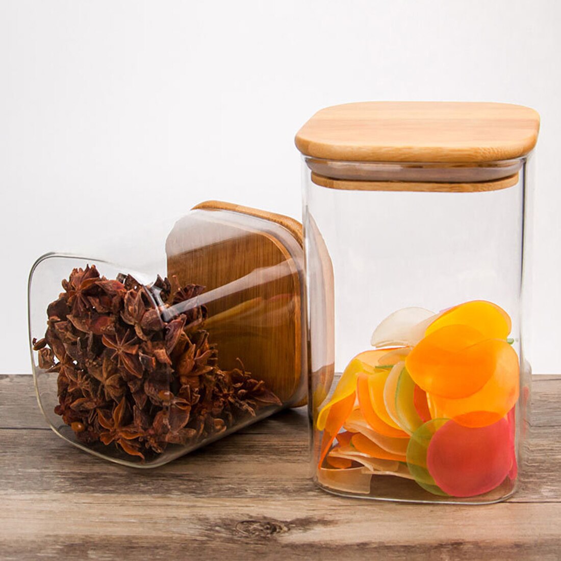 2Pcs 100 x 150mm 550ml /950ml /1300ml Square Trans... – Grandado