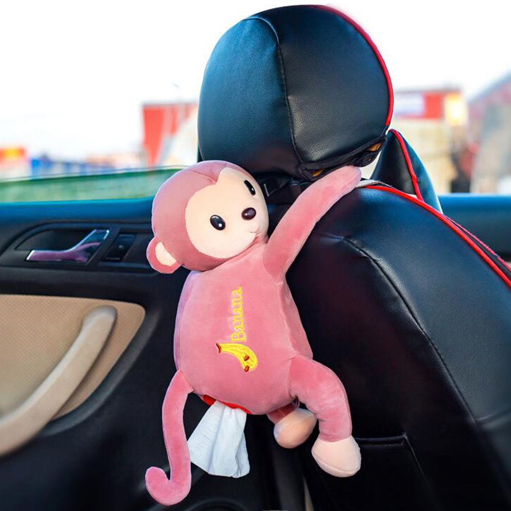Pipi Monkey Hanging Tissue Box Car Bookbox Car Boo... – Vicedeal