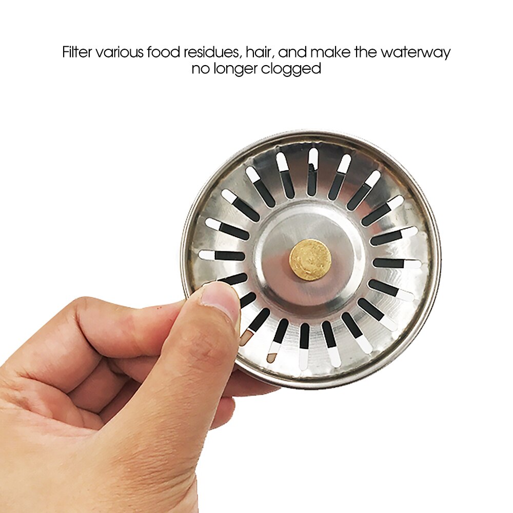 1Pcs Keuken Mand Spoelbak Afdruiprek Deksel Zwemba... – Grandado