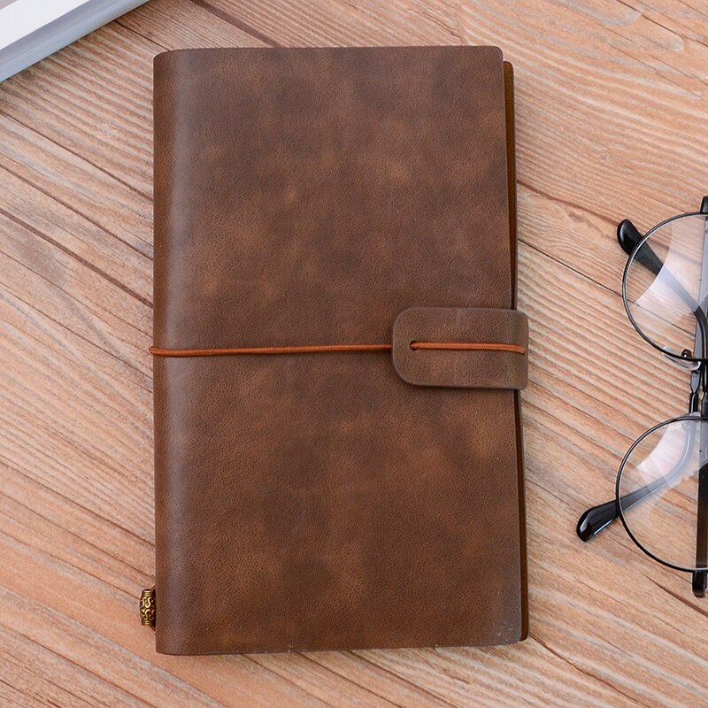 PU Leather Notebook Handmade Vintage Diary Journal... – Vicedeal