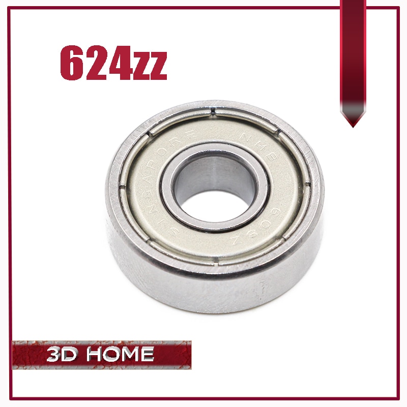 10 pièces/lot 624 624Z 624ZZ roulement à billes 4*... – Grandado