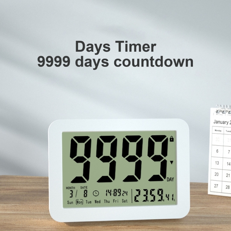 9999-Days Digital Countdown Days Timer Clock with ... – Grandado