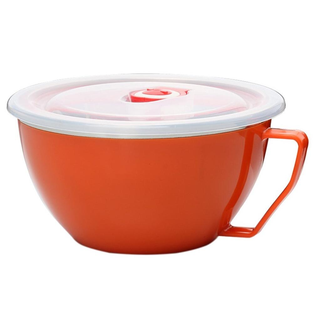 Stainless Steel Instant Noodle Bowl Double Lid Wit... – Grandado