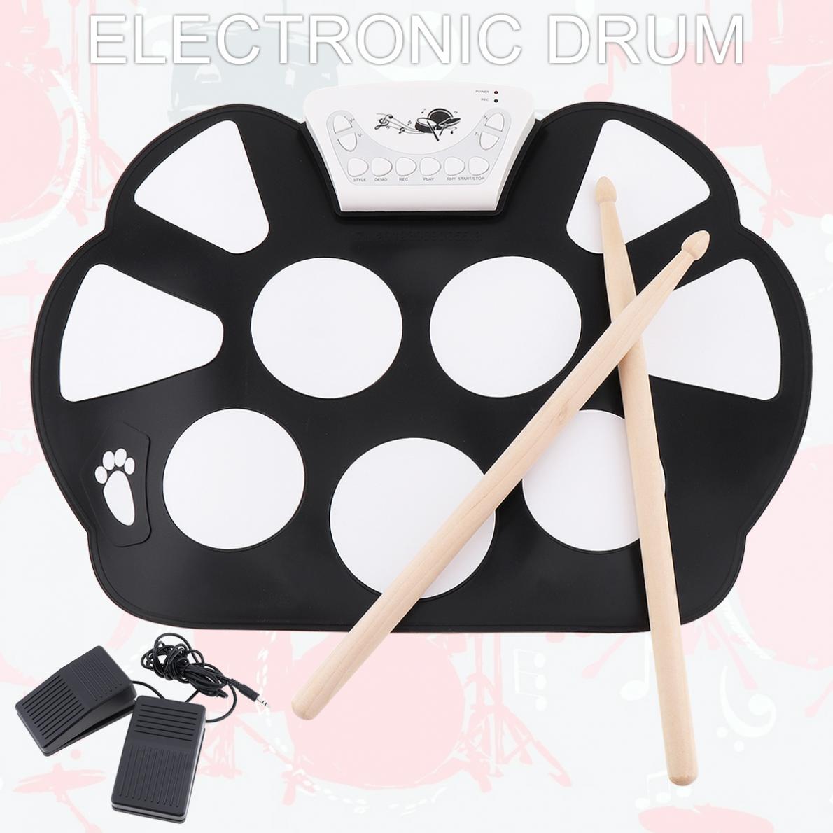 Electronic Drums W758 Digital Portable 9 Pad Music... – Vicedeal