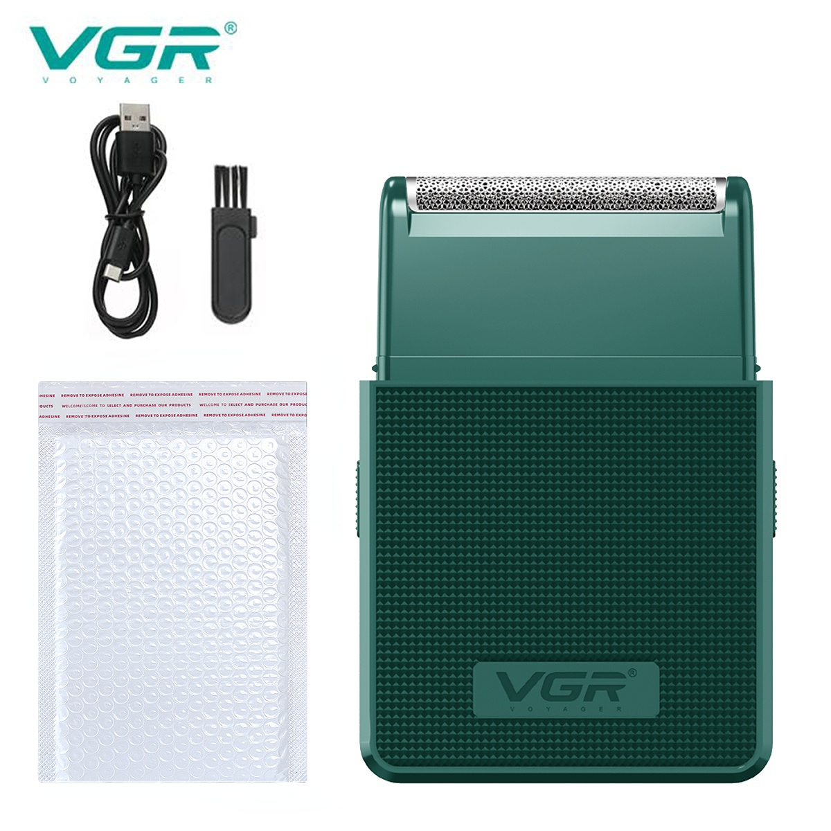 Vgr-rakapparat hårtrimmer uppladdningsbar skäggtri... – Vicedeal