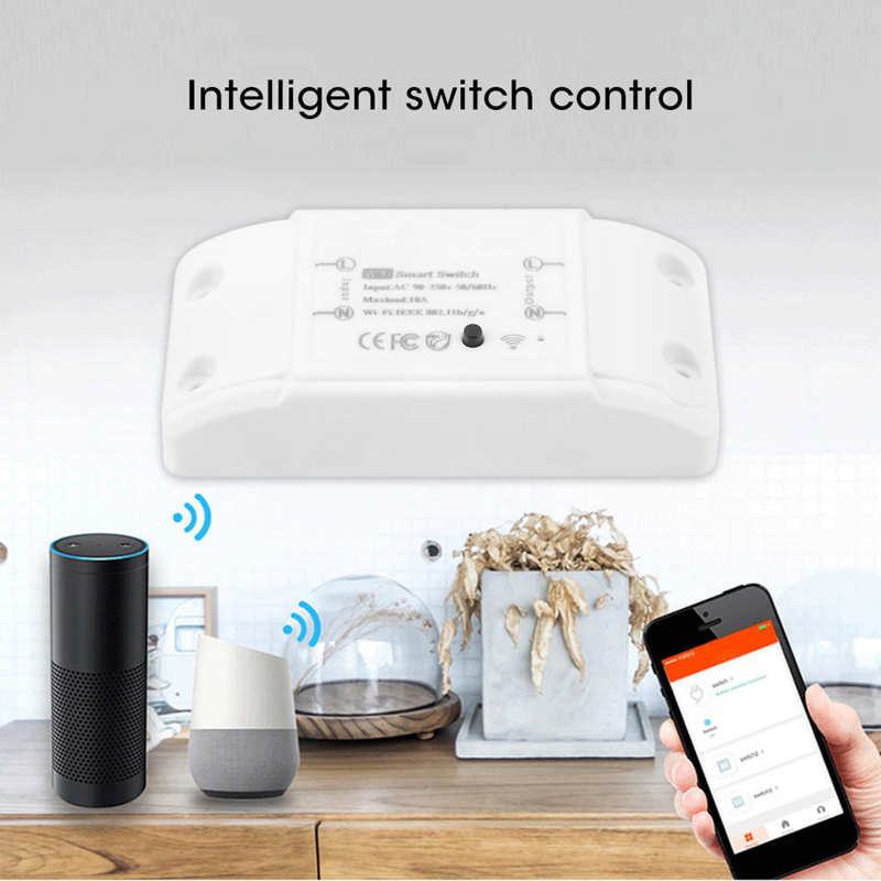 Wifi Relais Schakelaar Slimme Draadloze Afstandsbe... – Grandado