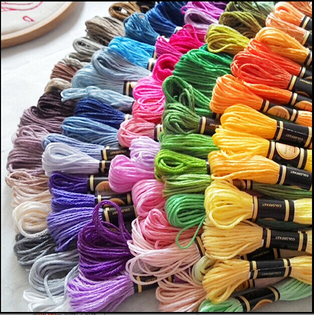 choose any colors 100 pcs Cross Stitch Thread – Vicedeal