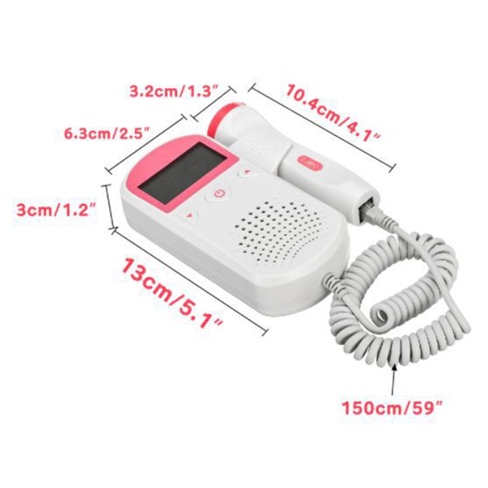 Ultrasound Doppler Fetal Heart Rate Monitor Pregna... – Grandado