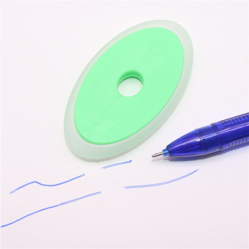 100 Pcs Elliptical Erasable Pen Special Eraser Neu... – Vicedeal