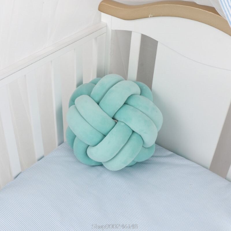 Soft Knot Ball Cushions Bed Stuffed Pillow Home De... – Vicedeal